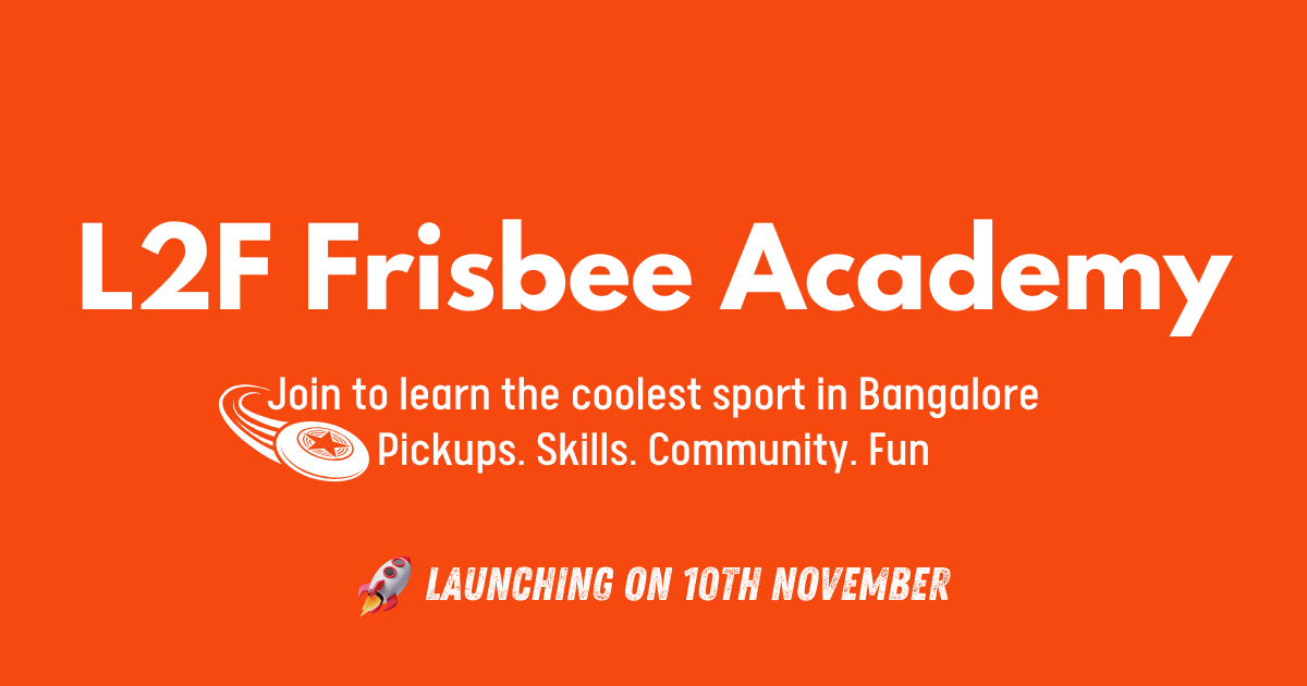 L2F Frisbee Academy